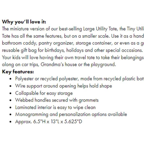 thirty-one | Kitchen | Thirty One Bucket Bag And Tiny Utility Tote Set ...